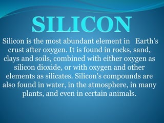 Silicon and germanium | PPT