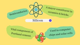 Silicon and its uses BY GONZALO | PPT