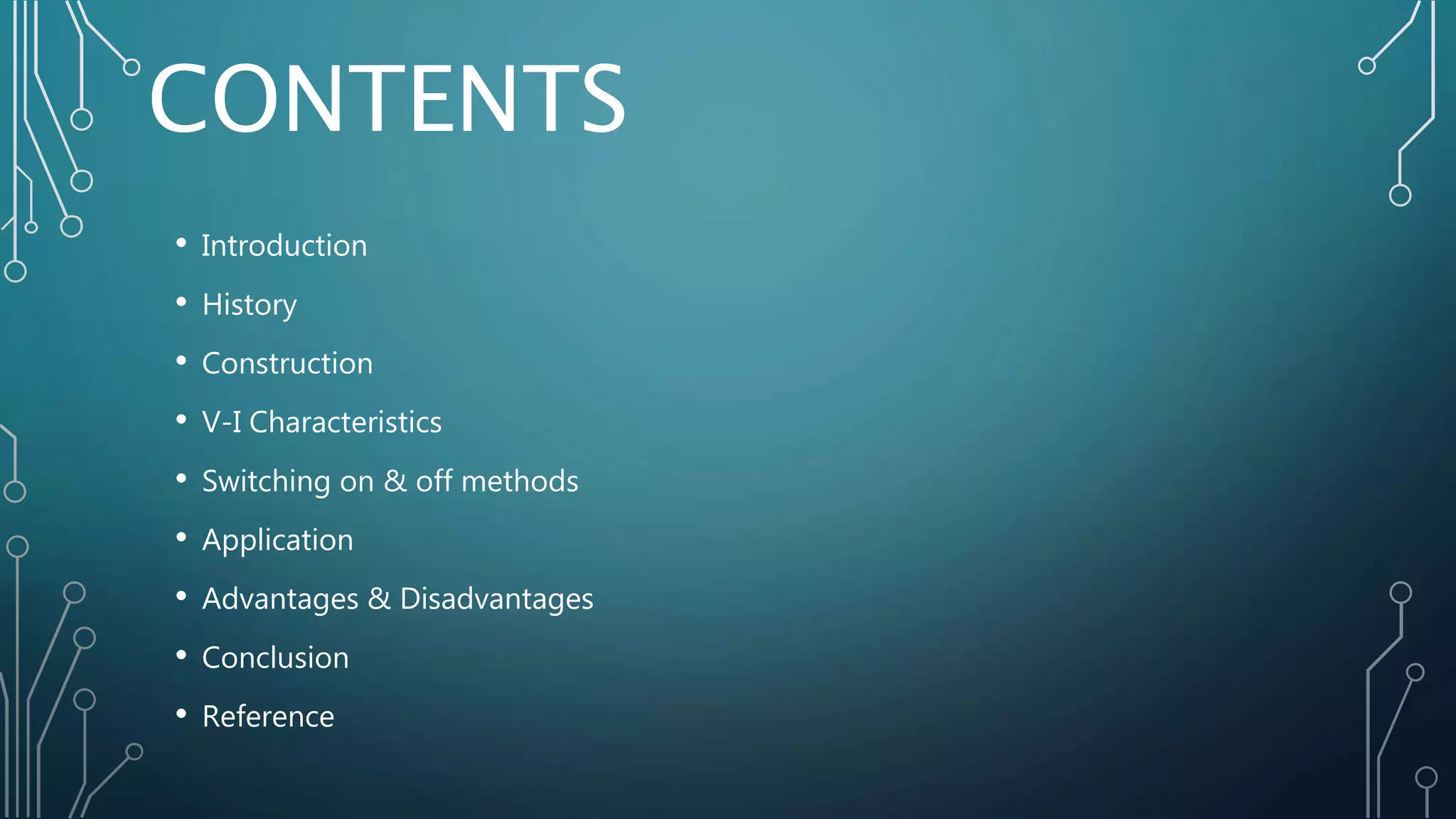 Silicon controlled rectifier | PPTX