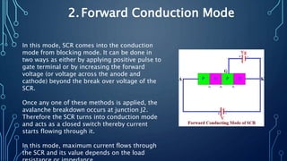 Silicon controlled rectifier ( SCR ) | PPTX