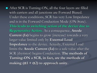 Silicon Controlled Rectifier (SCR), Lecture - 8, TDC Part - I, Paper ...
