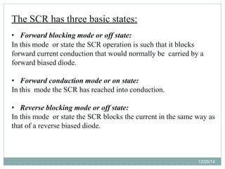 Silicon control rectifier | PPT