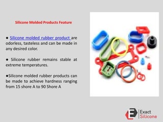 Silicone molded products | PPTX