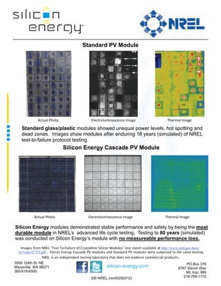 Silicon Energy Washington State Introduction Packet | PDF
