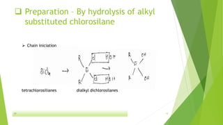 Silicone polymers structure, prepartion, properties, uses | PPTX