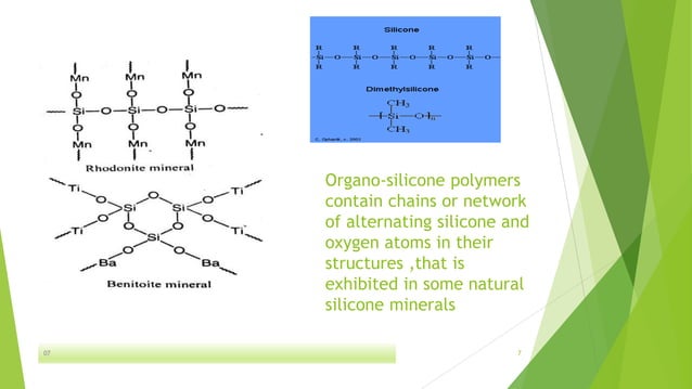 Silicone polymers structure, prepartion, properties, uses | PPT