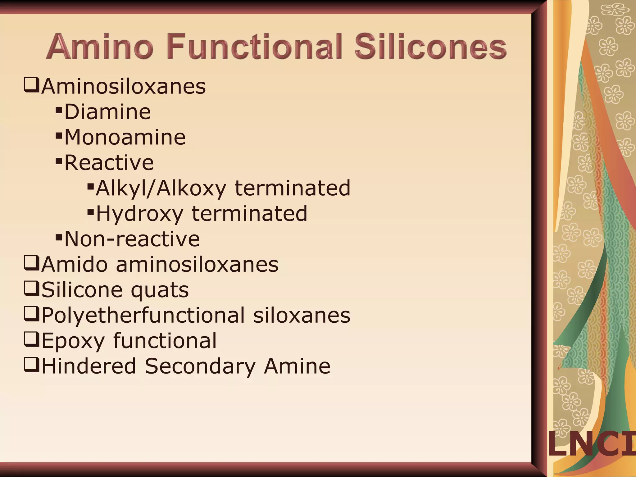 Silicone presentation | PPS