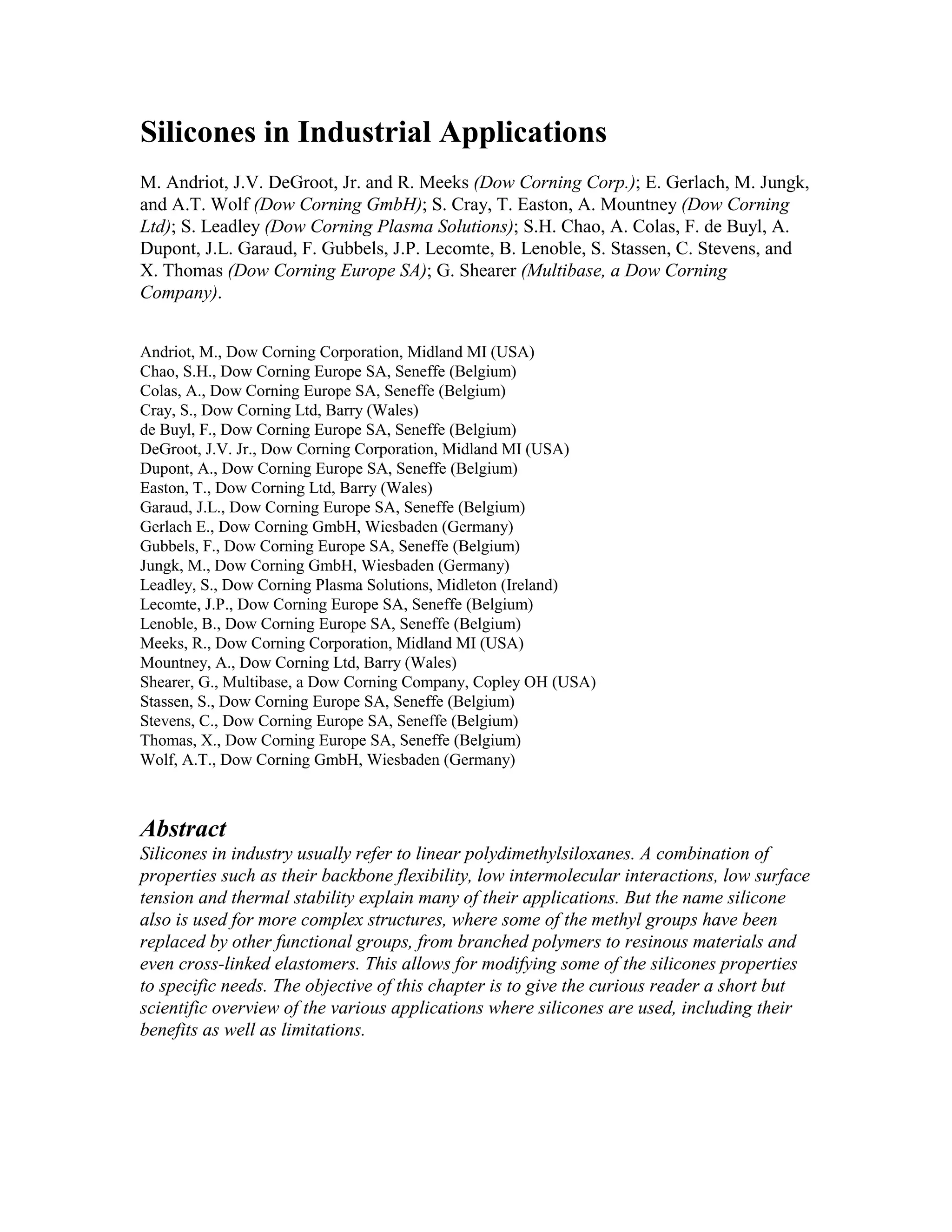 Silicones in industrial_applications_internet_version_080325 | PDF