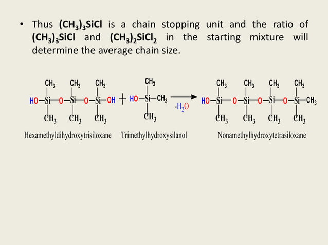 Silicones | PPTX | Chemistry | Science