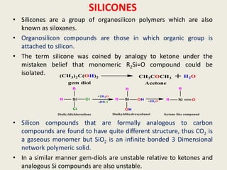Silicones | PPTX