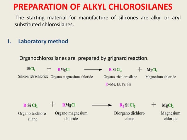 Silicones | PPTX | Chemistry | Science