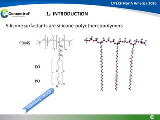 Silicone surfactants reactivity analysis - Concentrol | PDF | Chemistry ...