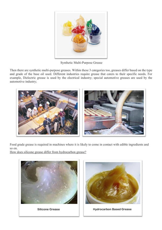 Silicone vacuum grease explained | PDF