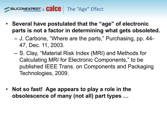 SiliconExpert Risk Algorithm | PDF | Databases | Computer Software and ...