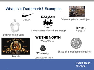 Bereskin Parr: Update on Trademark and Design Law: Silicon Halton ...