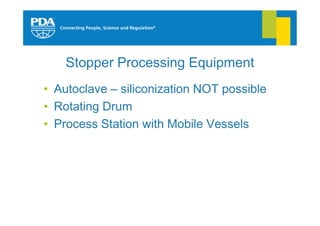 Stopper Siliconization | PDF