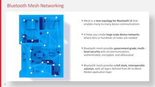Extending Bluetooth with Mesh Networking | PDF