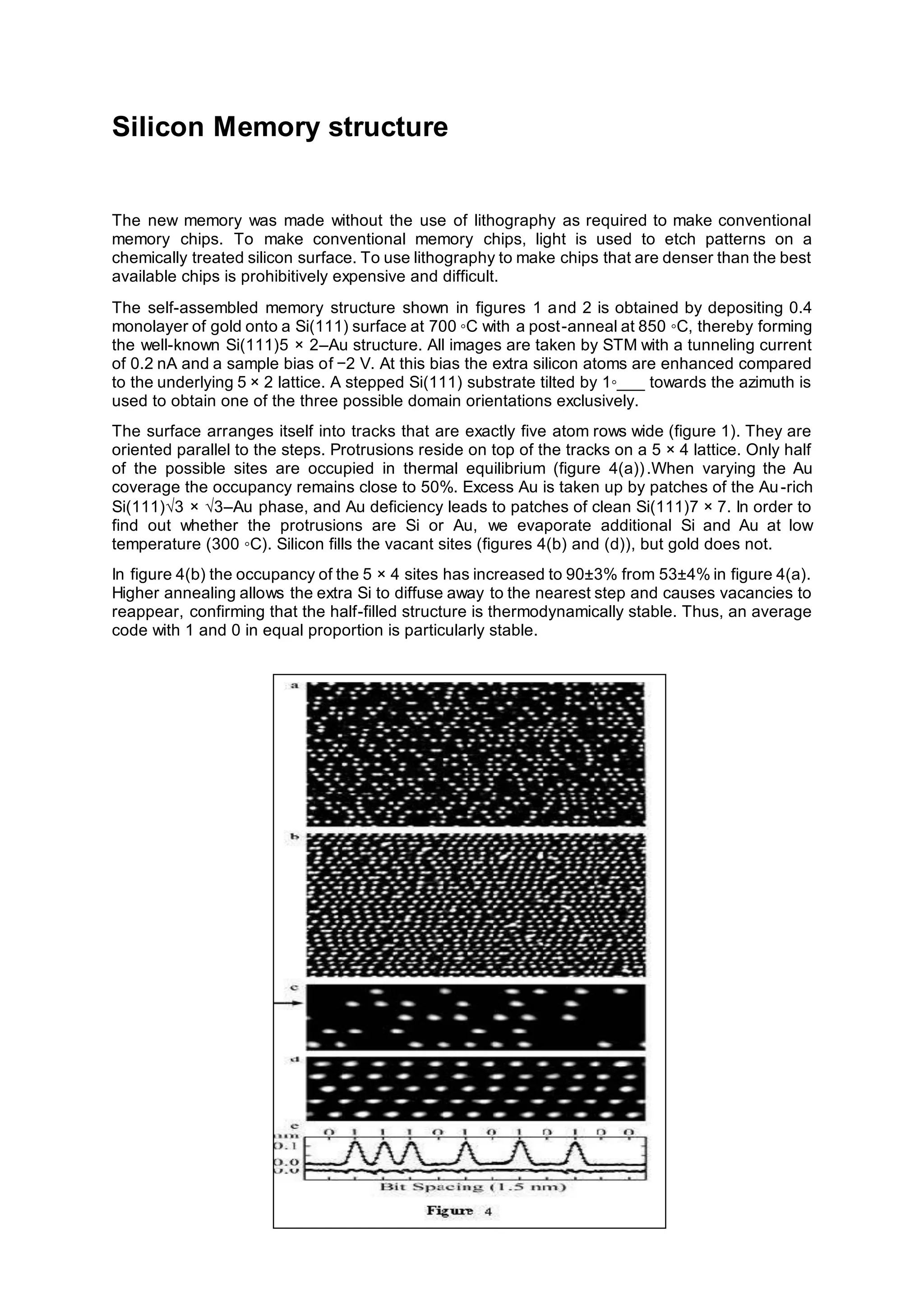 Silicon memory in 2018 | DOCX