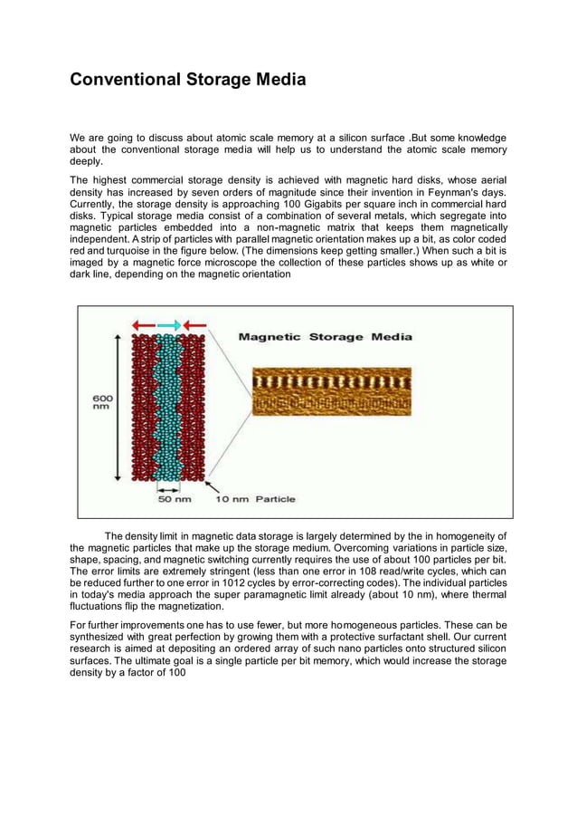 Silicon memory in 2018 | DOCX | Data Storage and Warehousing | Computing
