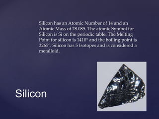 Silicon Presentation | PPTX