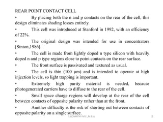 Silicon solar cell design | PDF
