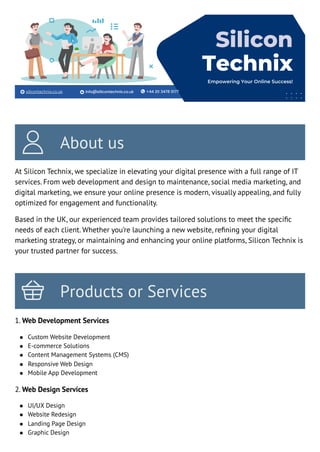 Silicontechnix.co.uk (Services For Uk).pdf