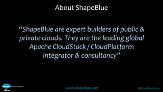 Silicon Valley CloudStack User Group - Introduction to Apache CloudStack | PPTX