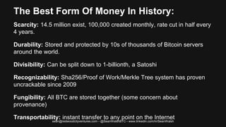 Bitcoin & Blockchain Overview - What You Need To Know - Sean Walsh | PPTX
