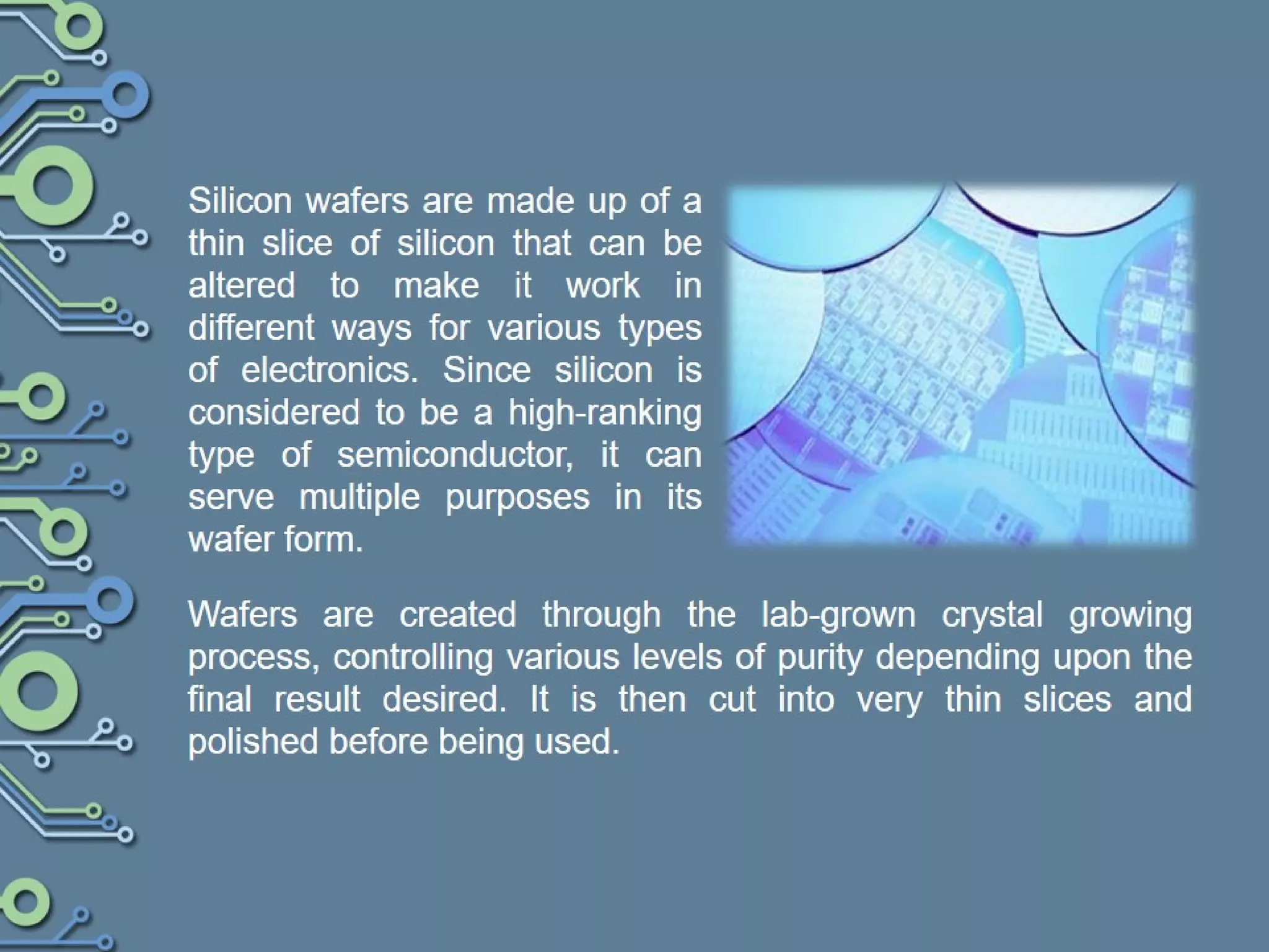 Silicon wafer uses | PPT
