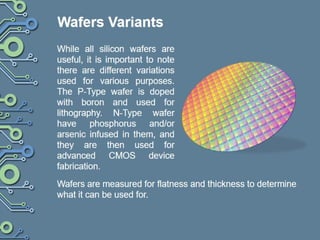 Silicon wafer uses | PPT