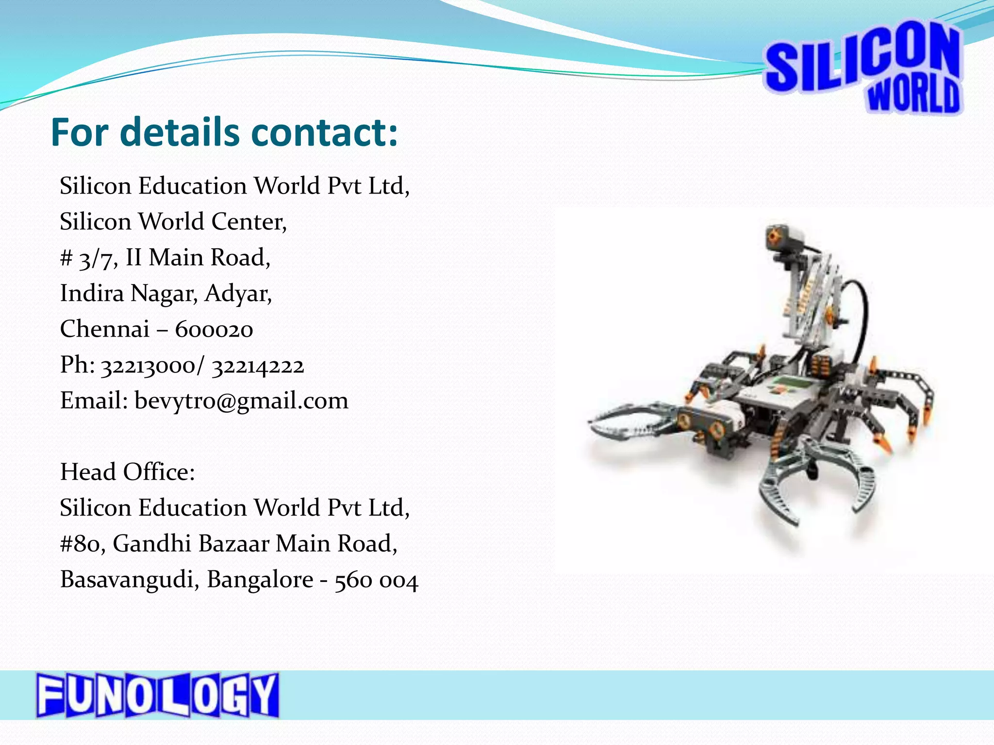 Silicon World Chennai | PPT