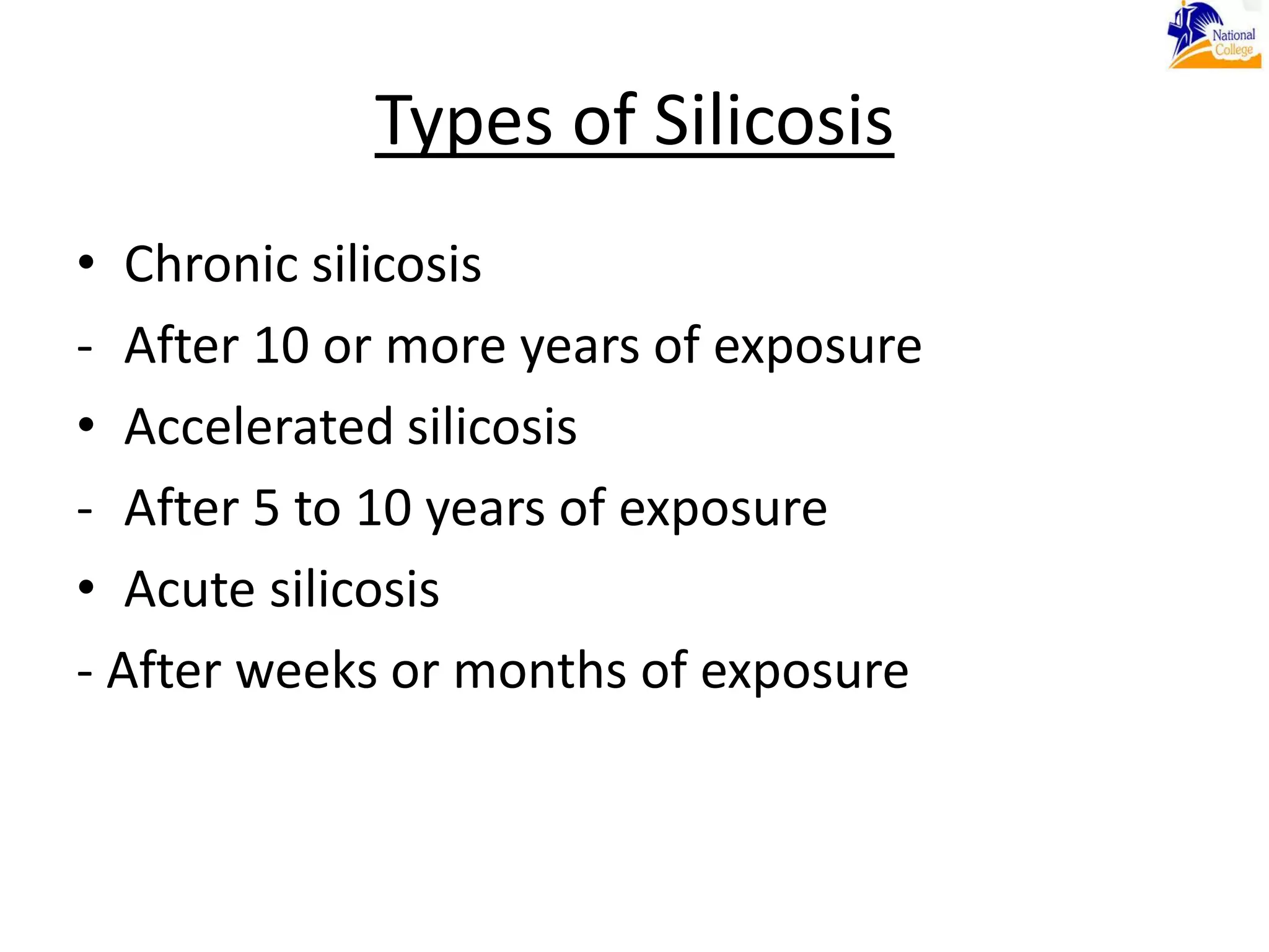 Silicosis | PPTX