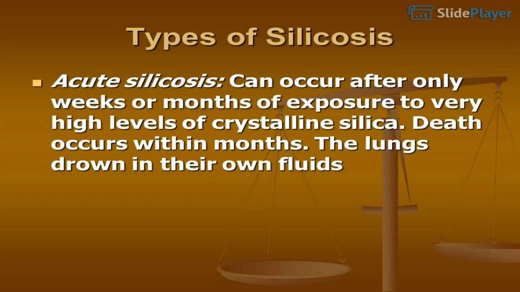 SILICOSIS.pptx [medical surgical Nursing] | PPTX