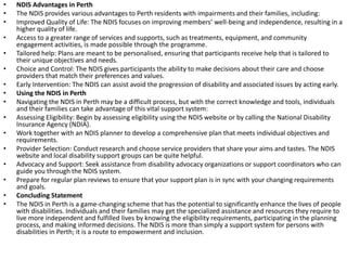 SIL in Perth’s NDIS Community Making Homes, Building Lives.pptx ...