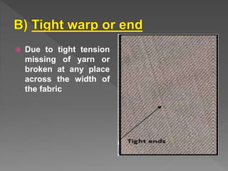 Silk fabric defects | PPTX