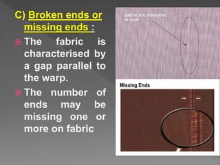 Silk fabric defects | PPTX