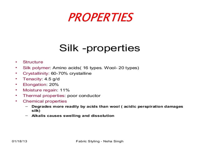 Silk fiber | PPT
