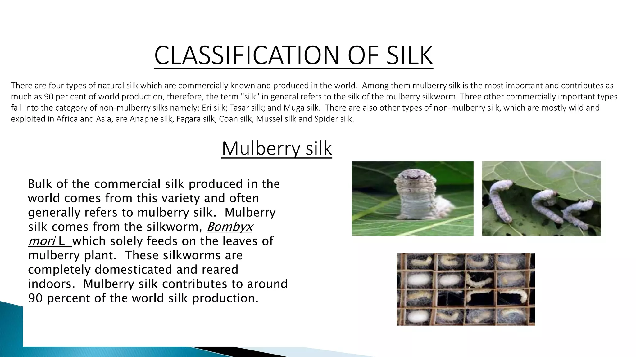 BASICS OF SILK FINISHING | PPT