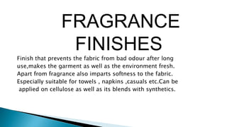 BASICS OF SILK FINISHING | PPT