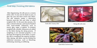 Silk Manufacturing | PPTX