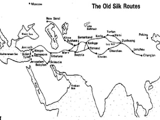 Silk production and silk road in ancient china | PPTX
