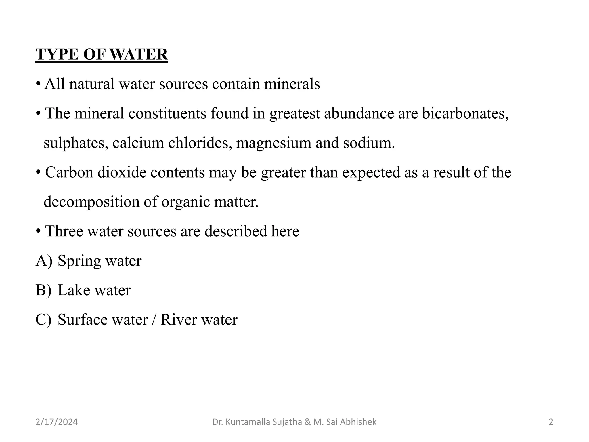 SIlk reeling-Water and types of water.pptx