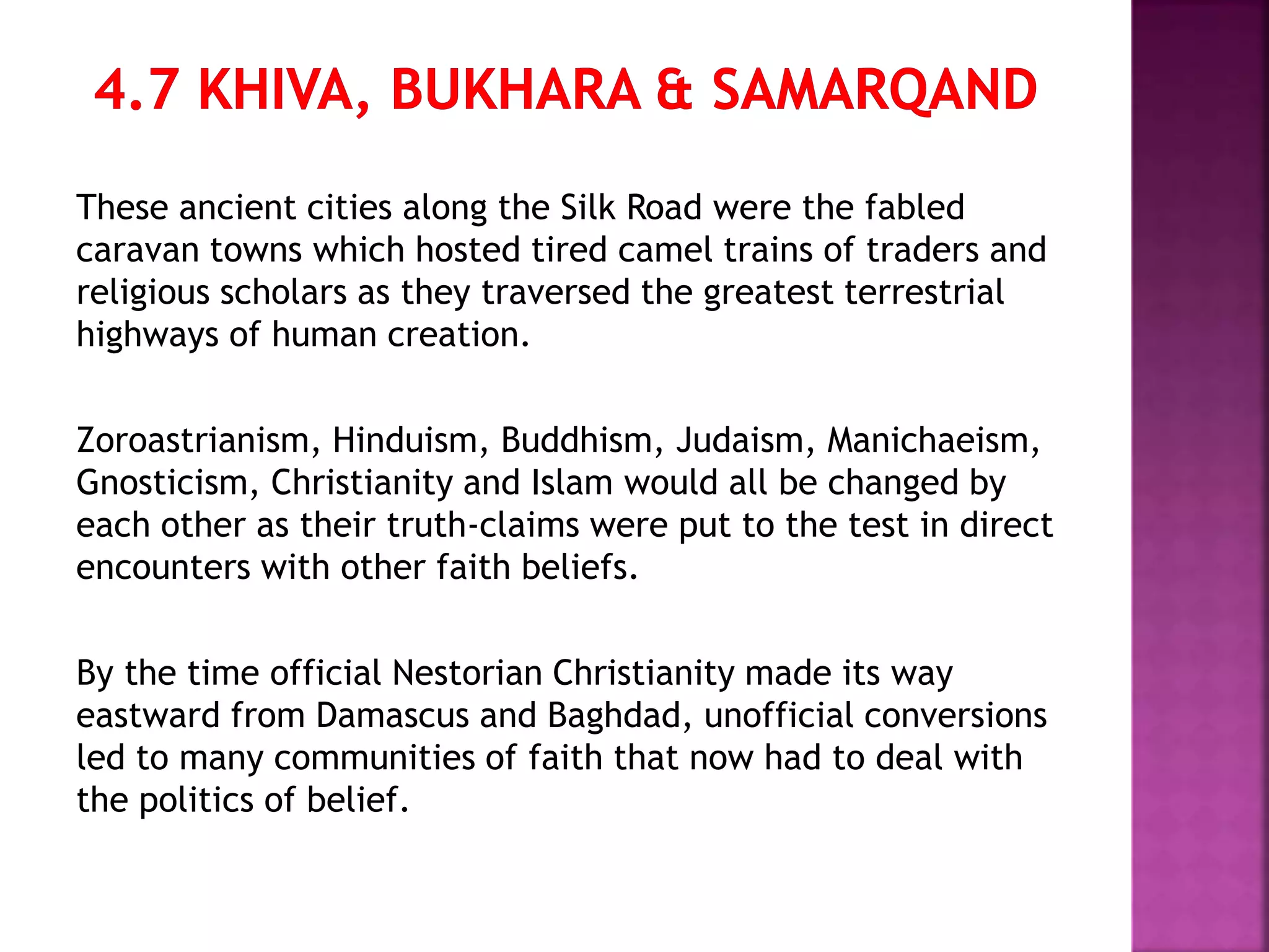 Silk road christianity | PPTX