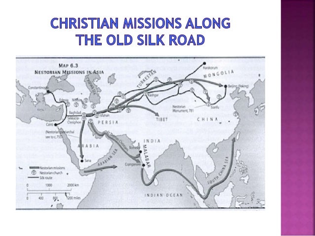 Silk road christianity