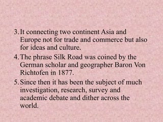 SILK ROUTE.ppt