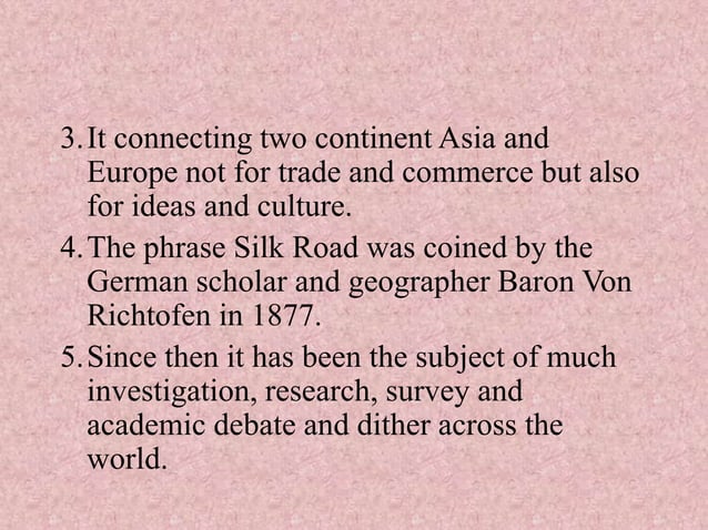SILK ROUTE.ppt