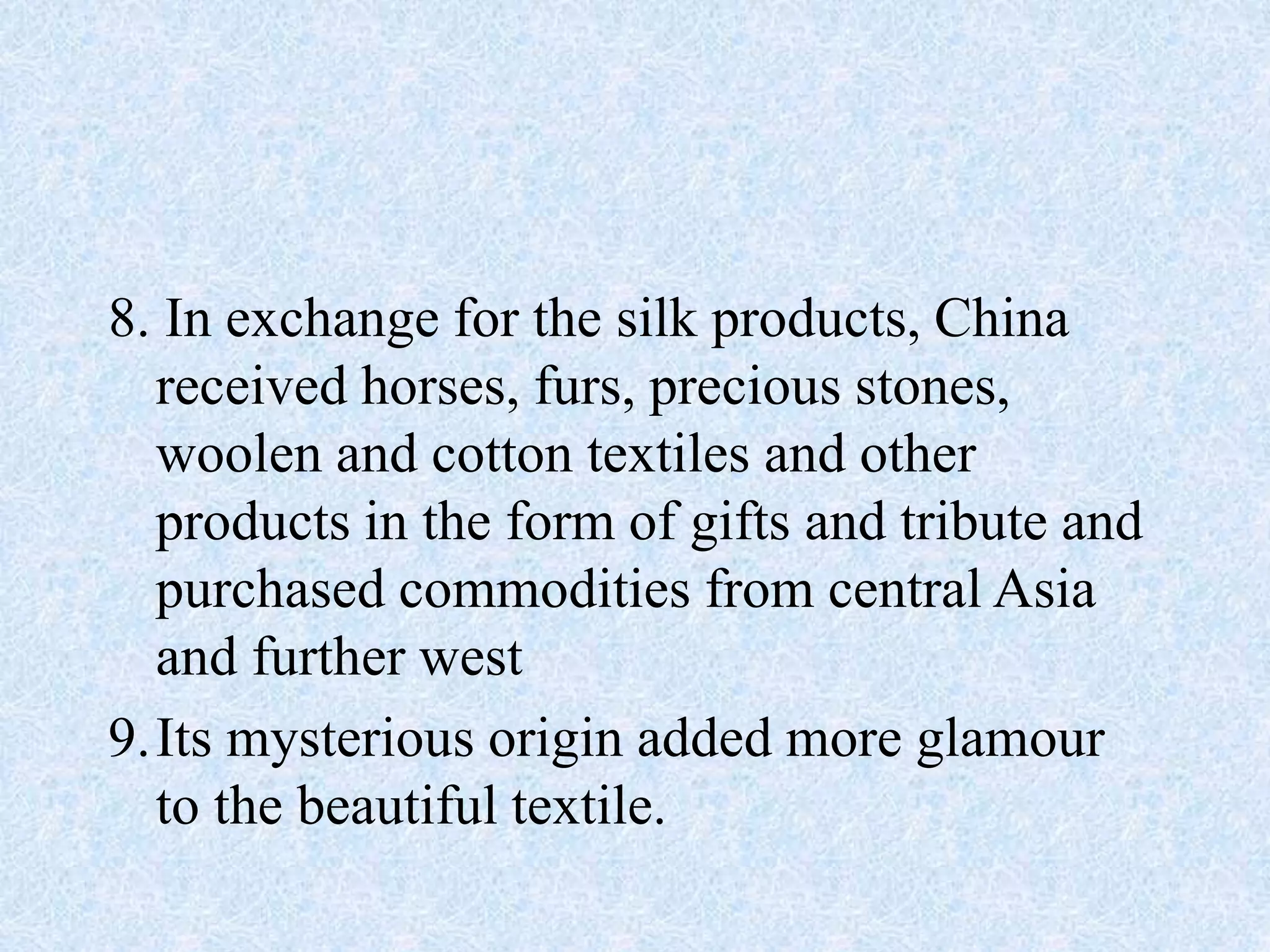 SILK TRADE.ppt
