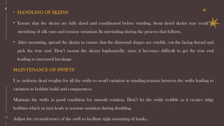 SILK WINDING PROCESS AND WINDING MACHINES.pptx