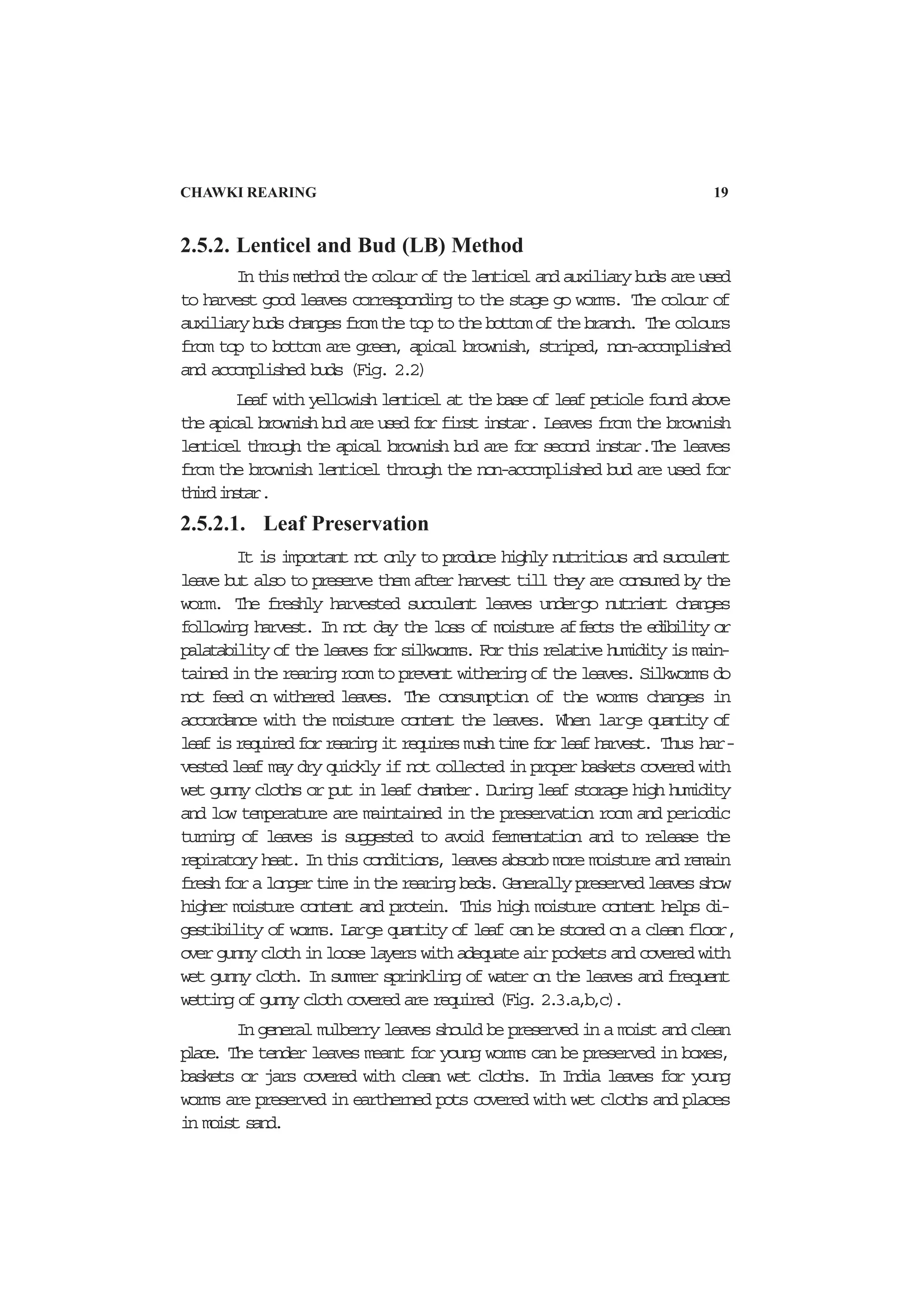 Silkworm rearing technology | PDF