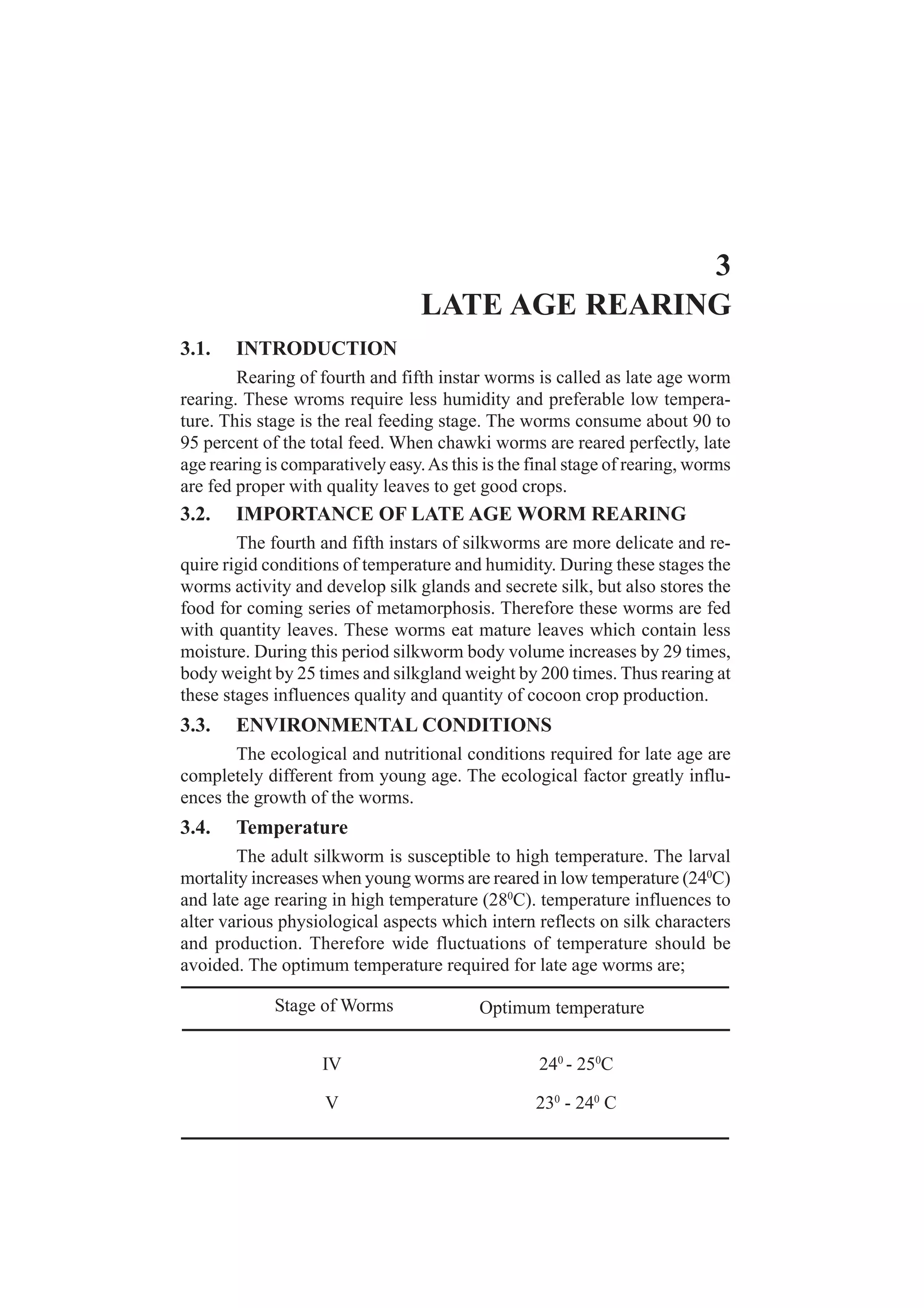 Silkworm rearing technology | PDF